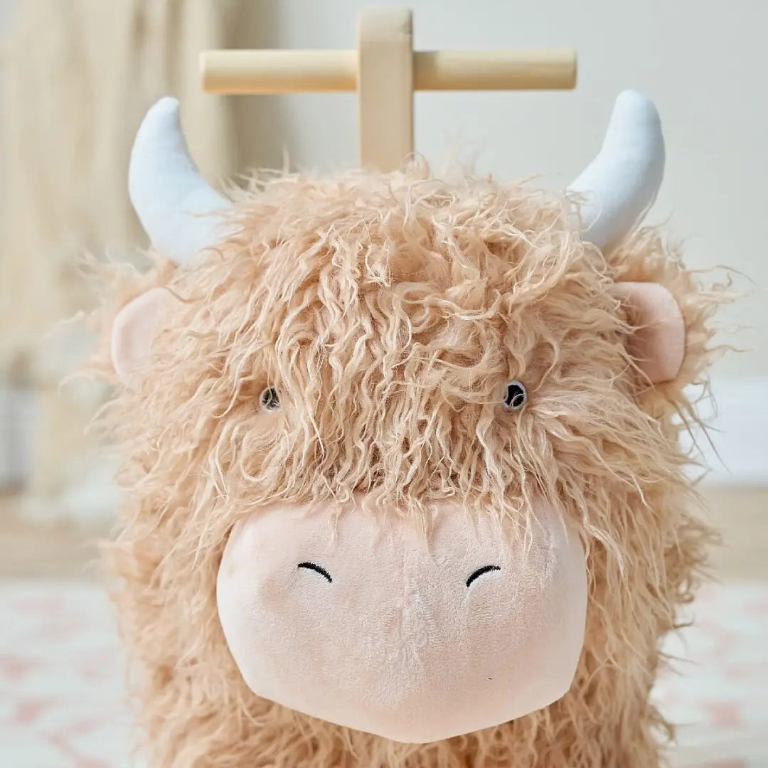 Tutti Bambini Douglas the Highland Cow Rocking Toy – Newbie and Me