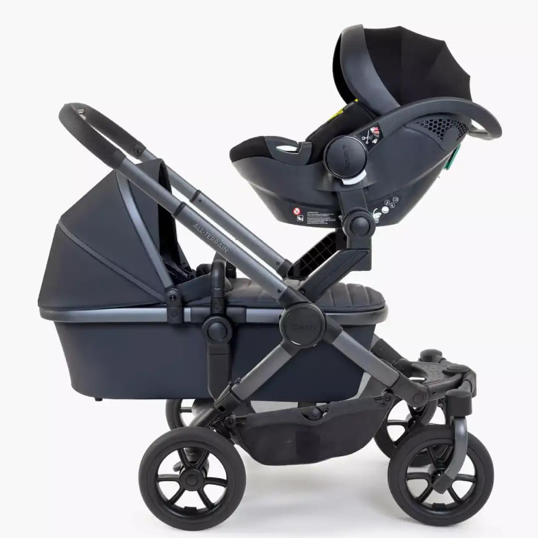 iCandy Peach 7 All-Terrain Storm Twin - Complete Car Seat Bundle ...